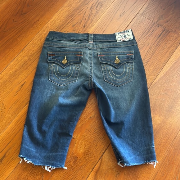 True Religion | Shorts | True Religion Vintage Skinny Knee Length ...